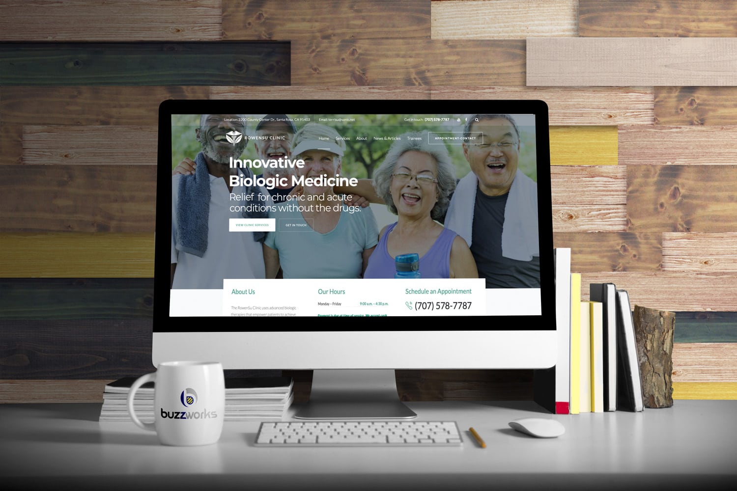 Robert Rowen, MD and Terri Su, MD Clinic | Buzzworks Creations